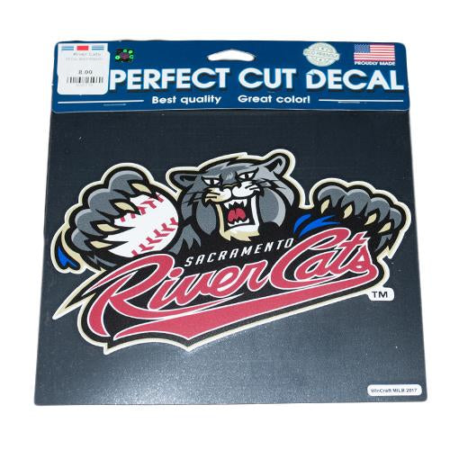 DECAL RIVER CATS 8X8, SACRAMENTO RIVER CATS – Sacramento River Cats